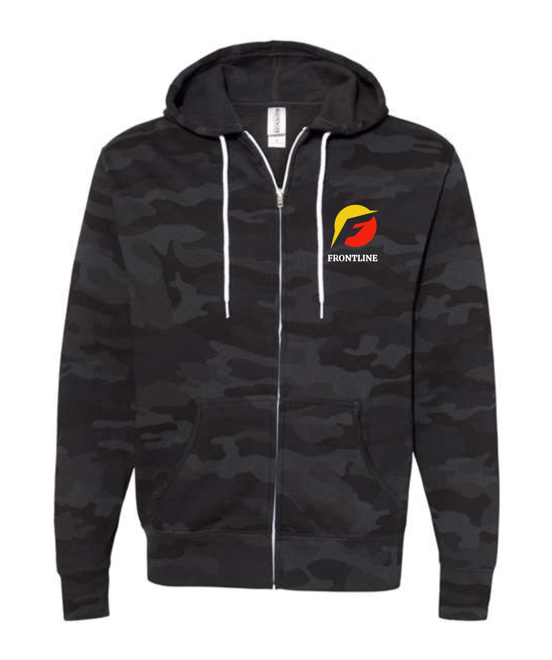 Frontline Unisex Full Zip Hoodie – Baseshop Apparel