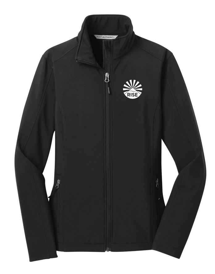 Women's Team Rise Core Soft Shell Embroidered Jacket – Baseshop Apparel